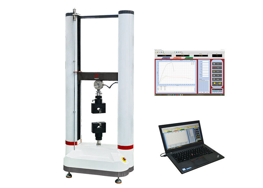 Pneumatic Clamp Electronic Universal Testing Machine Double Column
