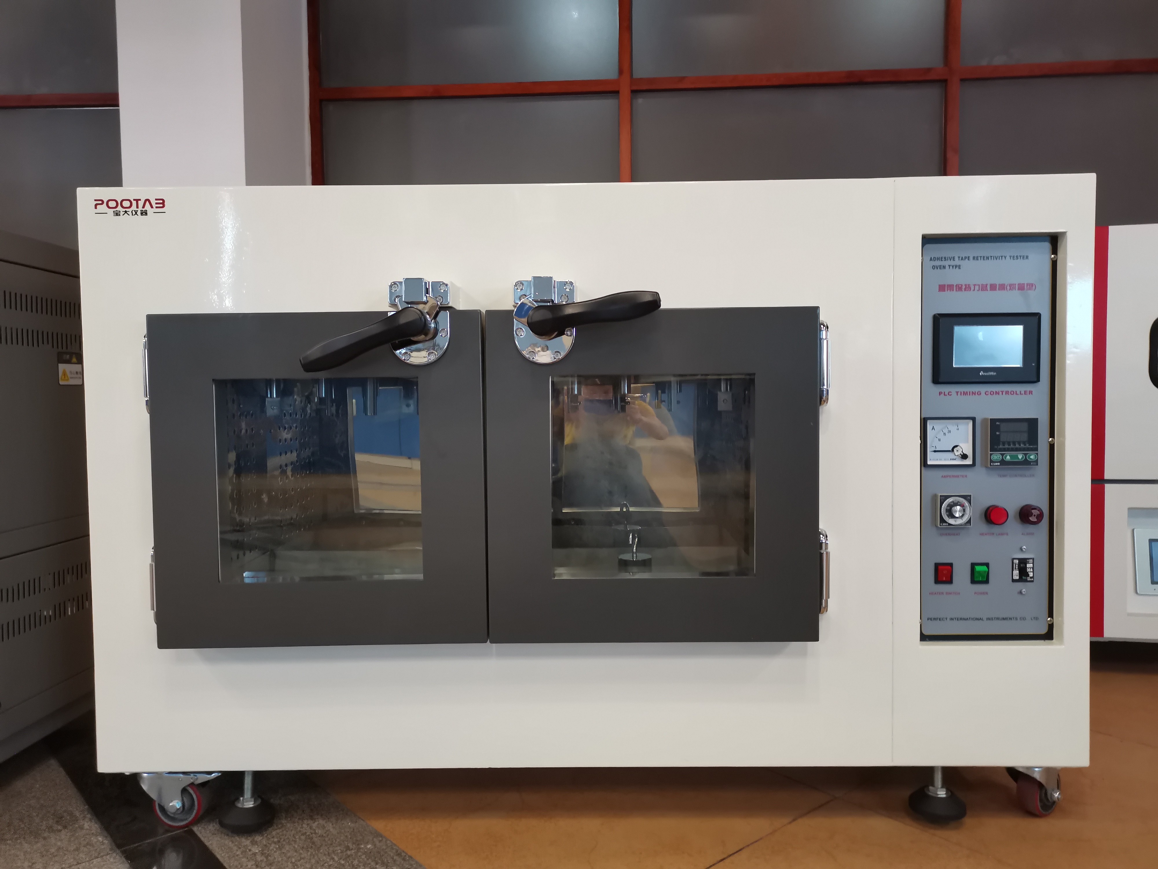 Temperature Control Adhesion Testing Machine , Oven Type Tape ...