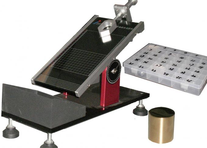 Adjustable Inclined Plane Adhesion Testing Machine / Rolling Ball Tack ...