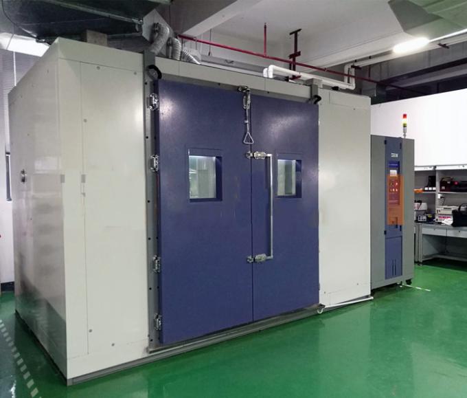 Walk In Temperature Humidity Test Chamber , Inner Volume 8 Cubic ...