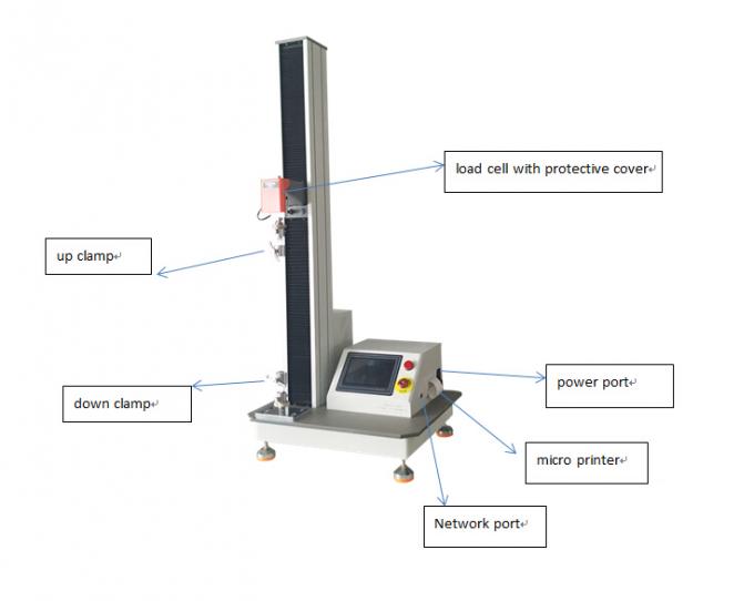 Computerized 100mm/Min 2KN Tension Test Machine